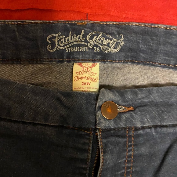 Faded Glory | Jeans | Faded Glory Straight Leg Jeans Size 26w | Poshmark